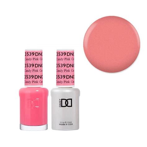 Dnd 539 Candy Pink Daisy Collection Nail Gel And Polish Duo 15ml Big W