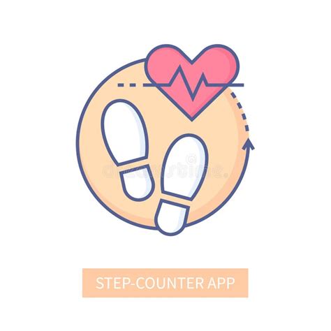 Step Counter App Stock Illustrations 526 Step Counter App Stock