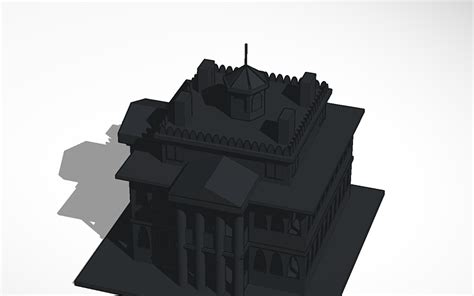 3d Design Haunted House Project Tinkercad