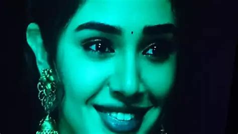 Young Bitch Actress Krithi Shetty Cum Tribute On Her Face Xhamster