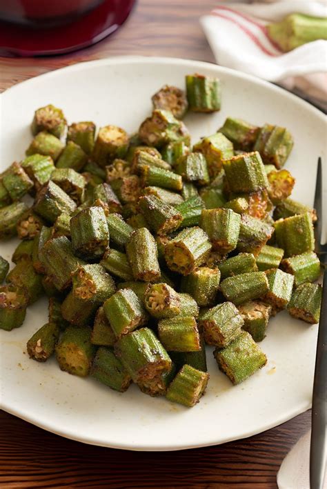 Easy Oven Roasted Okra Recipe