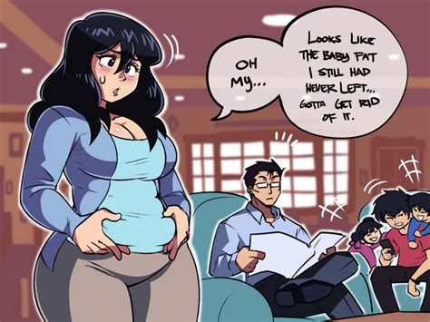 Rule 34 Belly Grab Black Hair Breasts Cleavage Hips Husband And Wife Kiyoshi Tinafate Large