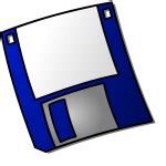Floppy Disk Icon Vector Illustration Free SVG