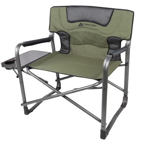 Ozark Trail Xxl Director Camping Chair With Side Table Green Weight