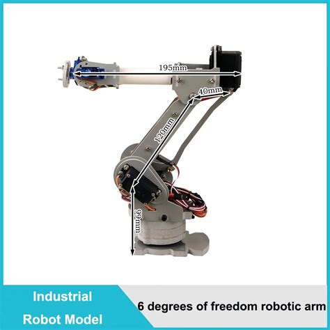 Abb Irb4400 Industrial Robots Scaled Model 6dof Robot Arm For Teaching