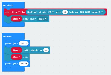 I Am Trying To Make The Led Ring Blink Like An Eye What Am I Doing