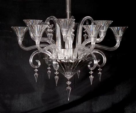 Large Exquisite French Baccarat Crystal Mille Nuits Twelve Light