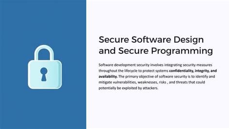Secure Software Design And Secure Programming Pdf