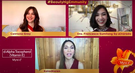 Bring Out The Beautyngemmunity With Myra Es Newest Endorser Miss Universe 2018 Catriona Gray