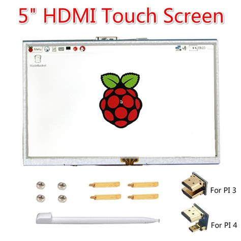 Raspberry Pi 4 Display 5 Inch Hdmi Lcd 800480 Touch Screen For