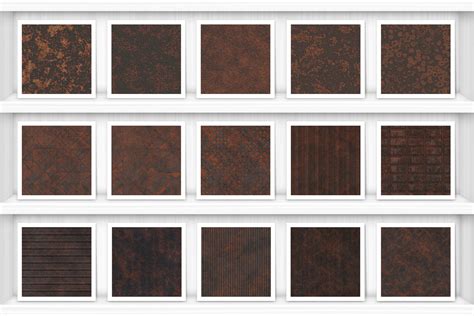50 Rust Background Textures Seamless Transition FilterGrade