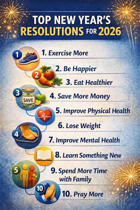 Top New Years Resolutions For 2026