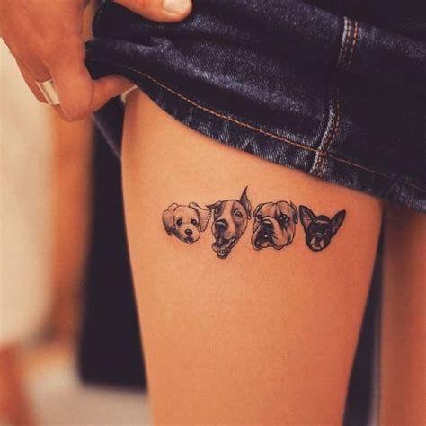 Más De 50 Tatuajes Geniales Para Amantes De Los Perros Tattoos