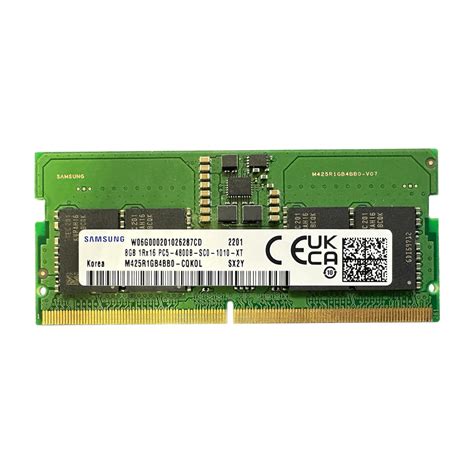 Memoria Ram Ddr5 So Dimm 8gb Pc 4800 Samsung Laptop Bulk 80ce04225143a5eb1c