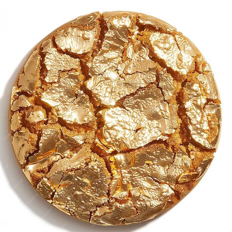 Premium Photo Goldcoated Cookie Delights
