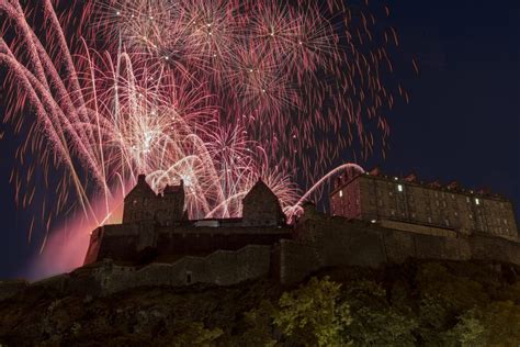 Fireworks Rain Edinburgh Collected