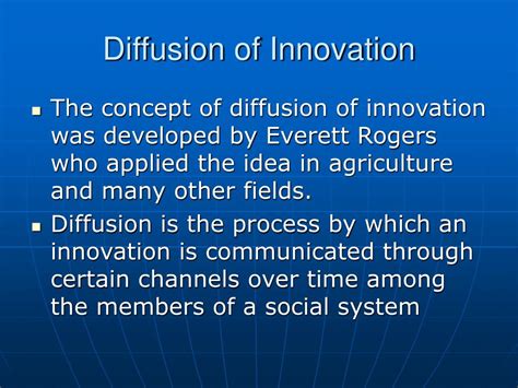 PPT Diffusion Of Innovation PowerPoint Presentation Free Download ID 233364