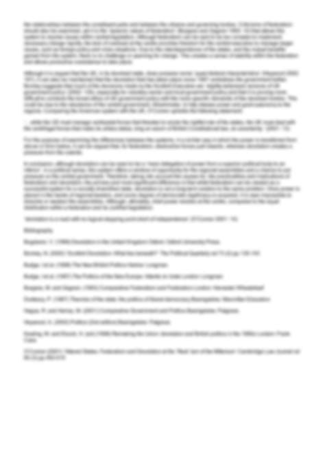 Solution What Are The Differences Between Federalism And Devolution Studypool Solution What Are The Differences Between Federalism And Devolution Studypool