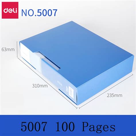 Deli A4 File Bag Data Book Large Capacity File Fol Grandado