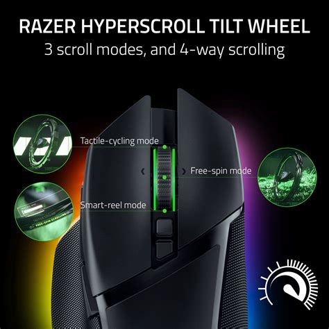 Basilisk V3 Pro Customizable Optical Gaming Mouse With Razer