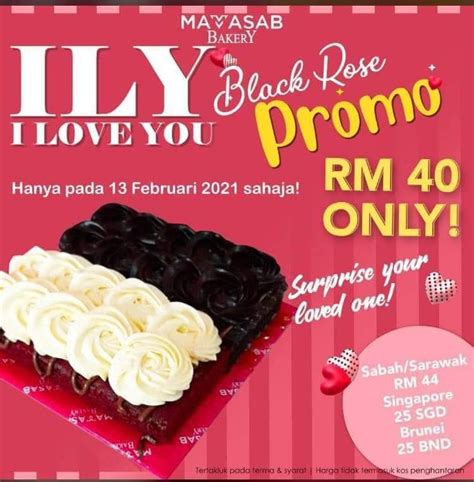 🎂 Promosi Kek Black Roses Mamasab Cookies And Cakes Facebook