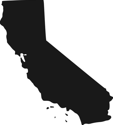 Usa Map California 52879873 Png