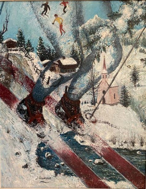 Jan Ouwersloot 1902 1975 “skiën” Catawiki