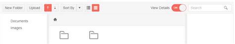 Material Theme Issues With The Layout Of The Filemanagers Toolbar