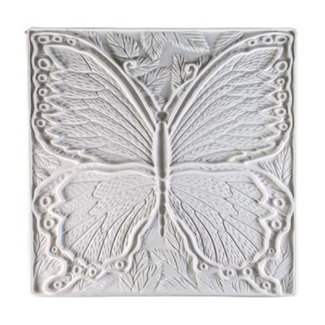 Butterfly Texture Fusing Tile Art Glass Supplies Slumping And Draping Mo