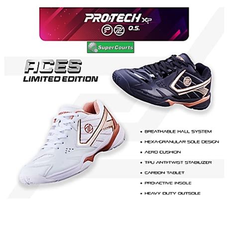 【original】protech Aces Limited Edition Badminton Shoes 1 Pair