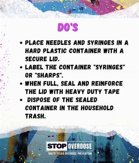 Sharps Containers Texas Overdose Prevention