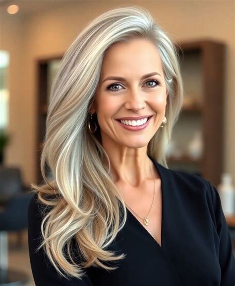 55 Trendy Long Hairstyles For Older Women Over 50 10 Long Hair