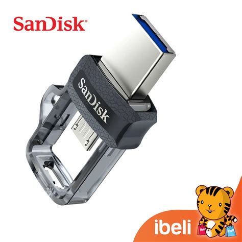 Sandisk Ultra Dual M Gb Gb Gb Gb Flash Drive Otg Dual Drive Otg Shopee Malaysia