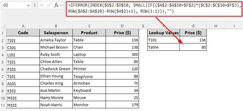 Return Multiple Values Vertically With Index Match In Excel Excel Insider