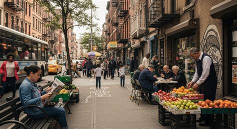 Free Urban Community Life Image Urban Community Street Download