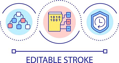 Programming Language Structure Loop Concept Icon Data And Algorithms Program Development Skill