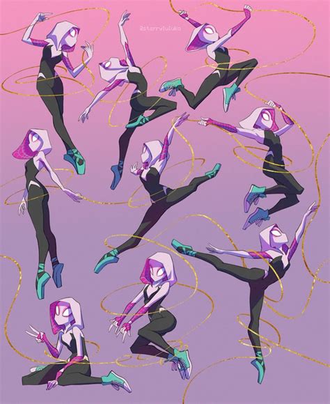 Artstation Spider Gwen Luluko Spider Gwen Art Spiderman And
