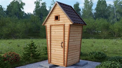 Туалет из бруса для дачи (50 фото) - фото - картинки и рисунки: скачать ...