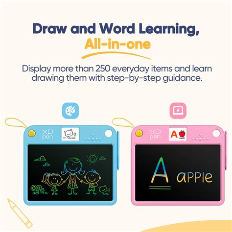 Xppen Doodle Learning Board Ultra Thin Lcd Writing Tablet Drawing Pad