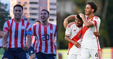 Perú Vs Paraguay Sub 23 Día Hora Y Canal Tv Del Duelo Por La Fecha 3
