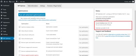 how to optimize your wordpress database template monster help