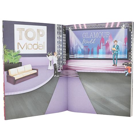 Top Model Kreativní Sešit Top Model 150 Samolepek Nyela Miju Candy