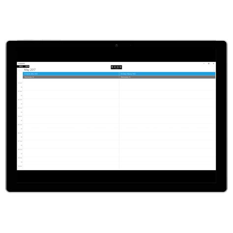 Day View In Uwp Scheduler Control Syncfusion