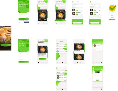 Aplikasi Pemesanan Makanan Figma Community
