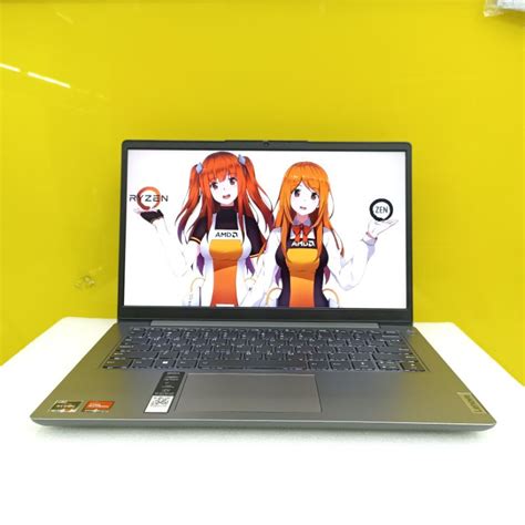 Jual Laptop Lenovo Ideapad Slim Amd Ryzen U Gb Ssd Gb Likenew Shopee Indonesia