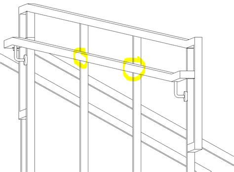 solved railings align supports with posts autodesk community