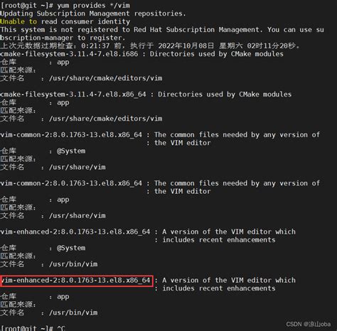 linux 安装包安装查找 查询vim所在安装包的命令 CSDN博客