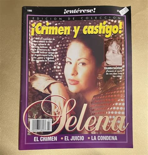 1995 Selena Quintanilla Rare Limited Edition Tribute Magazine Never