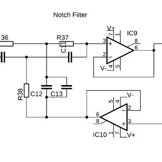 Circuit Design Of Notch Filter Download Scientific Diagram