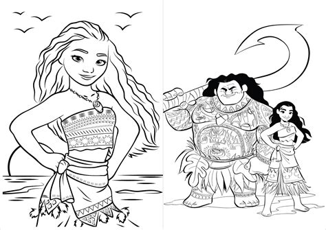 Ba Da Web Moana Desenhos Para Colorir